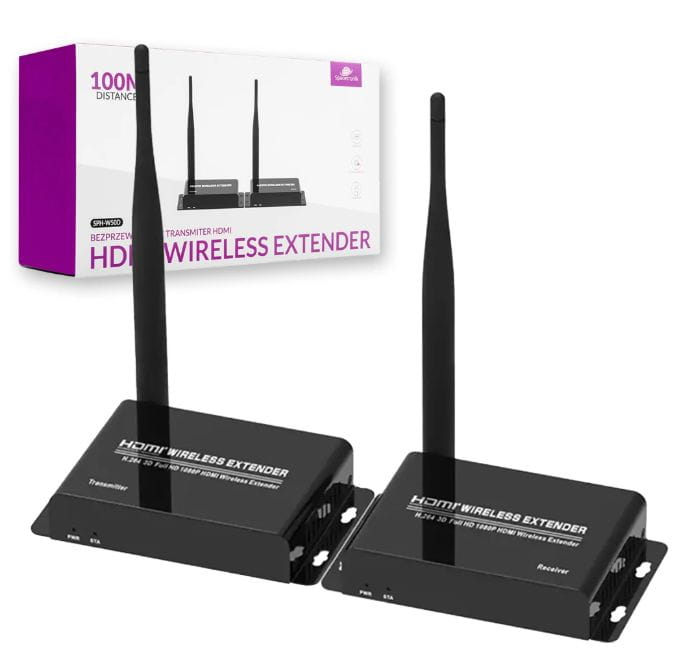 Bezprzewodowy Transmiter HDMI Spacetronik SPH-W50D AUDAX.NET.PL ...
